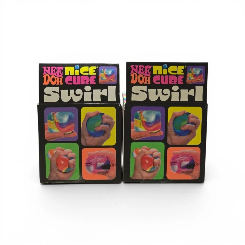Schylling | Toys | Schylling Needoh Nice Cube Swirl Sensory Fidget Toy ...